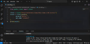 Creating LLM API for Free with Hugging Face Example